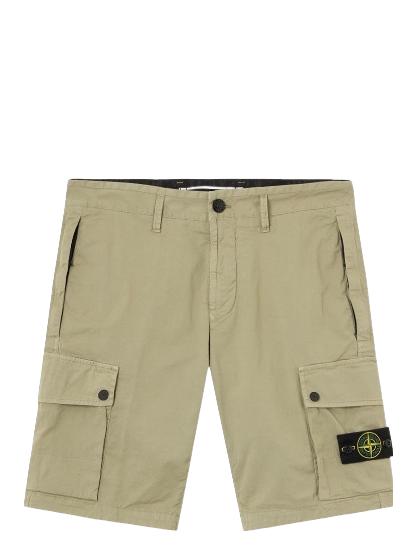 STONE ISLAND Stone Island Slim-Fit Zip Pocket Cargo Bermuda Shorts